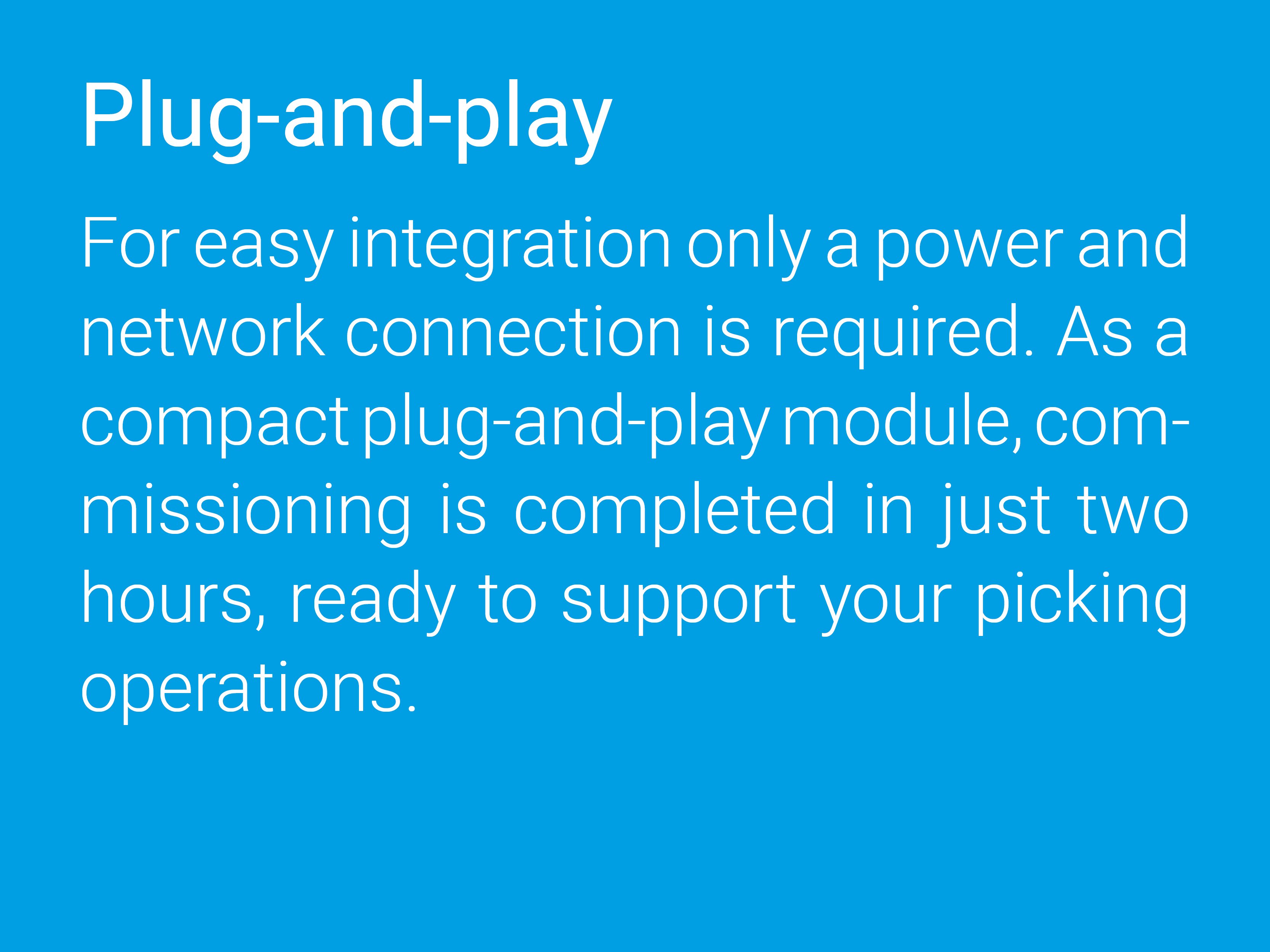 Servus PickStation: easy and efficient picking