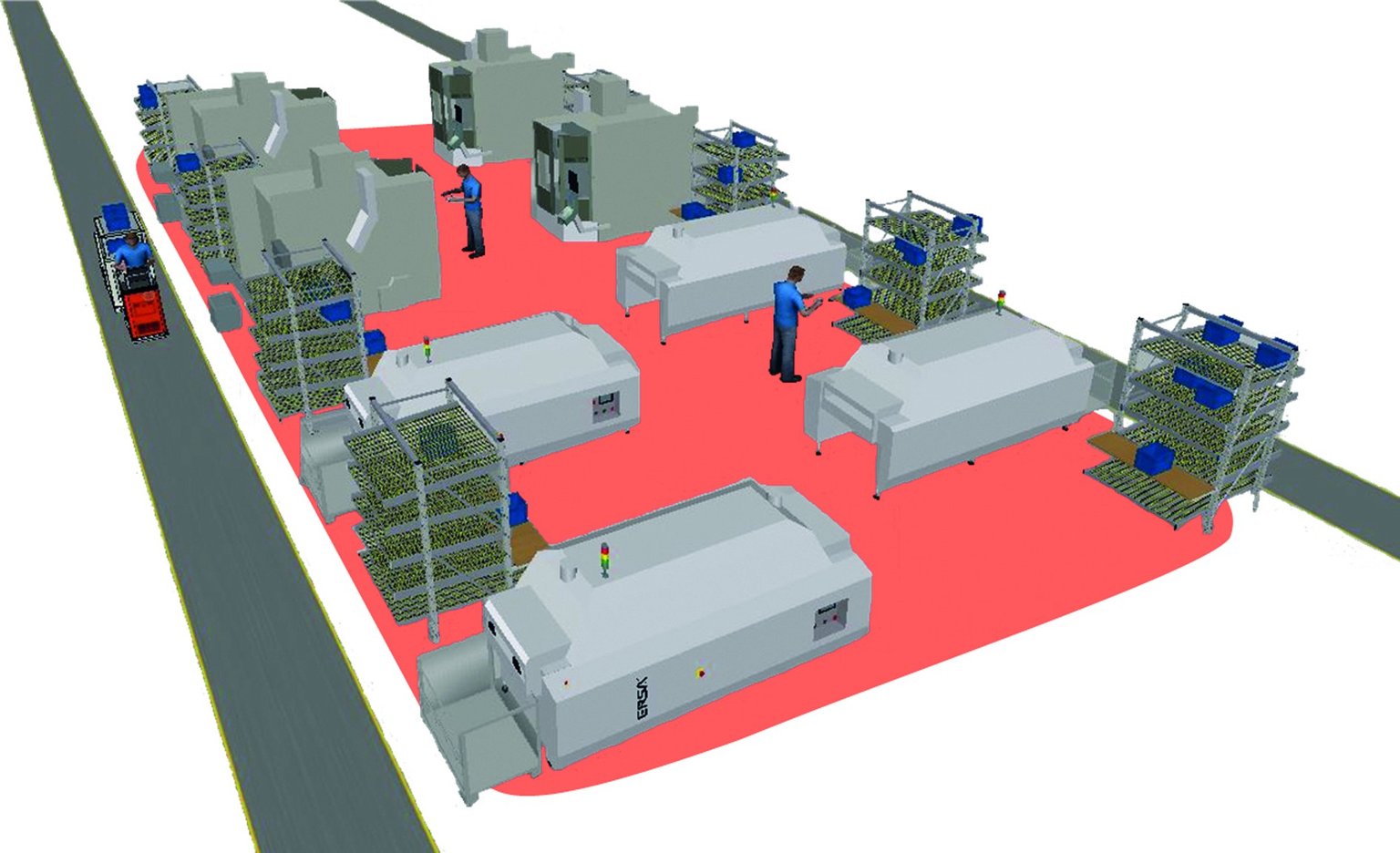 More Efficient Production Logistics through Innovative Material Flow ...