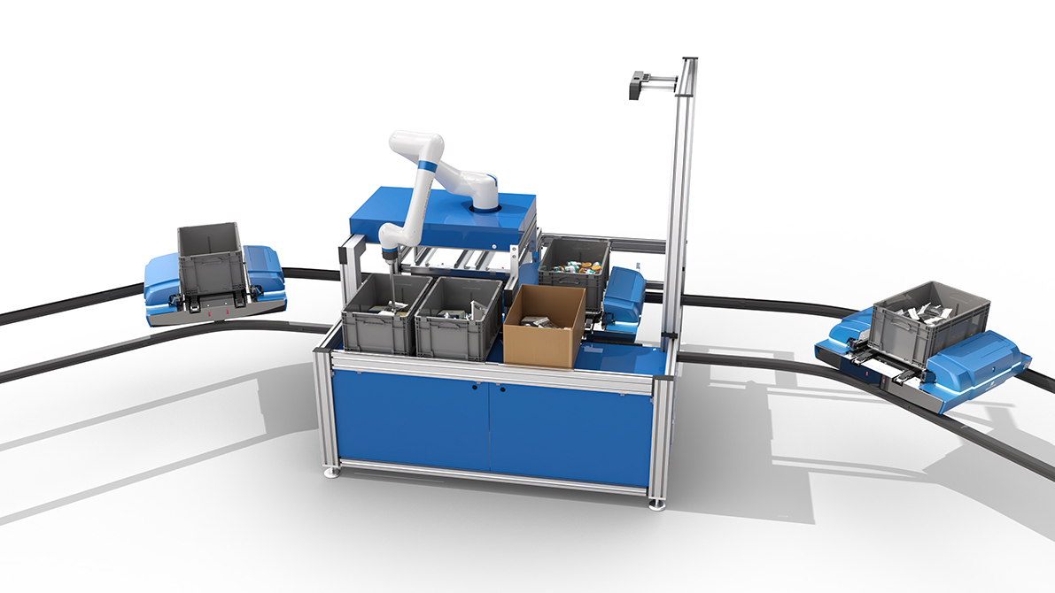 Servus PickStation: easy and efficient picking